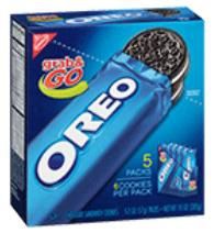 Oreo Sandwich Cookies, Grab & Go 10Oz - 1Source