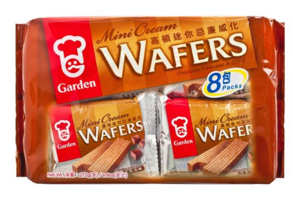 GARDEN MINI WAFER TRAY PACK CHOCOLATE 嘉頓 迷你威化特惠裝 朱古力味 - 1Source