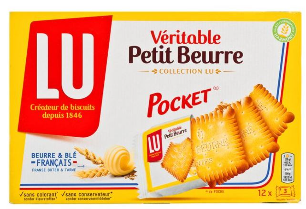 LU FRENCH BUTTER BISCUITS LU 早餐吐司片 - 1Source