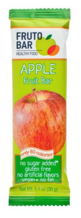 FRUTO BAR APPLE FRUIT BAR FRUTO BAR 蘋果果條 - 1Source