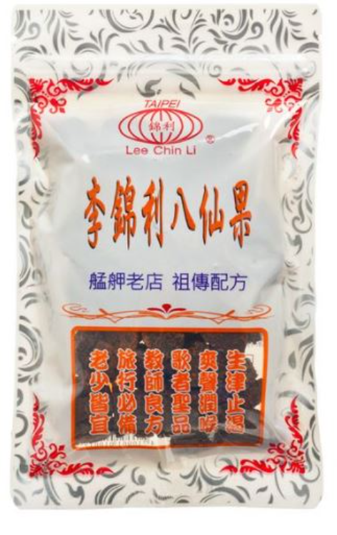 LEE CHIN LI LIQUORICE MENTHOL 李錦利 八仙果 原味 - 1Source