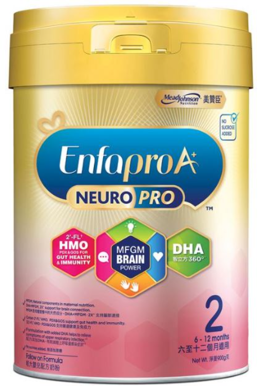 MEADJOHNSON ENFAPRO A+ NEUROPRO STAGE 2 美贊臣 ENFAPRO A+ NEUROPRO智睿系列2號 ...