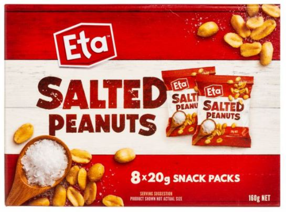 ETA SALTED PEANUTS MULTIPACK ETA 咸味花生粒 - 1Source