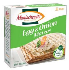 MANISCHEWITZ Egg & Onion Matzo - 1Source