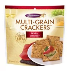 Crunchmaster Multi-Grain Crackers White Cheddar - 1Source