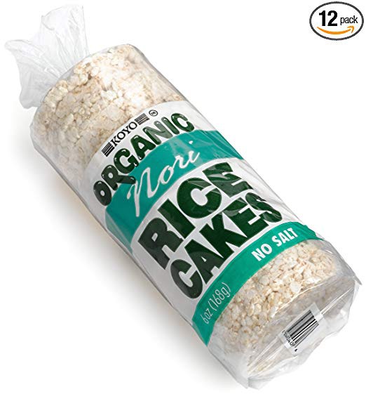 Koyo Organic Nori Rice Cakes No Salt - 1Source