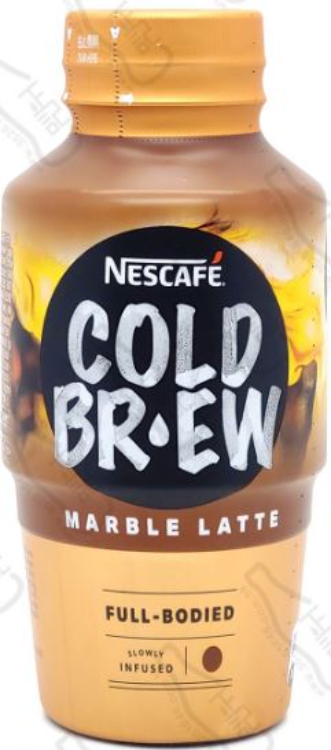 Nescafe Cold Brew Coffee Beverage Marble Latte 雀巢 COLD BREW 雲石牛奶咖啡 ...