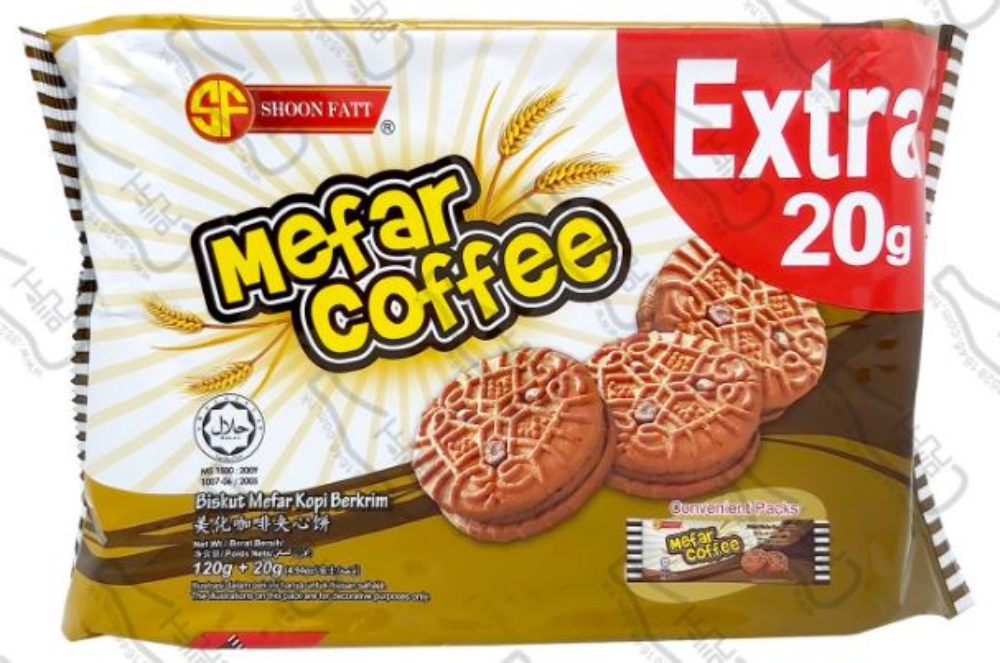 Shoon Fatt Mefar Coffee Sandwich SHOON FATT 美化咖啡夾心餅 - 1Source
