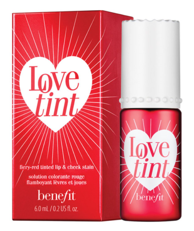 Benefit San Francisco Lovetint Cheek & Lip Stain Fiery Red Tinted Lip ...