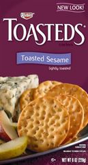 Toasteds Sesame Crackers - 1Source