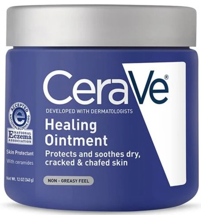 Cerave Healing Ointment Protects And Soothes Dry Cracked & Chafed Skin ...