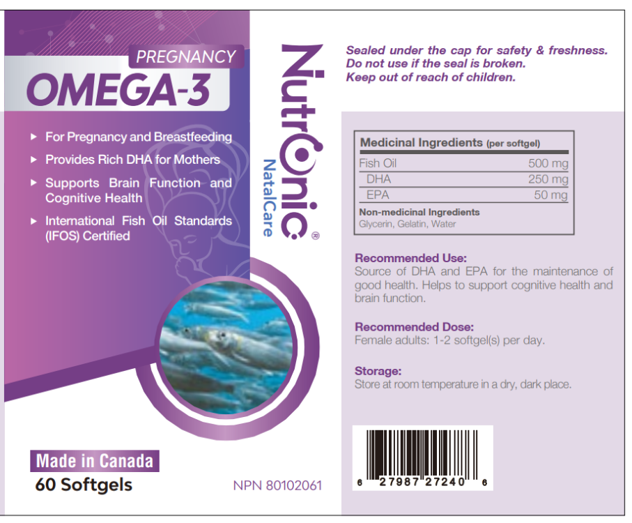Nutronic Natalcare Pregnancy Omega3 - 1Source