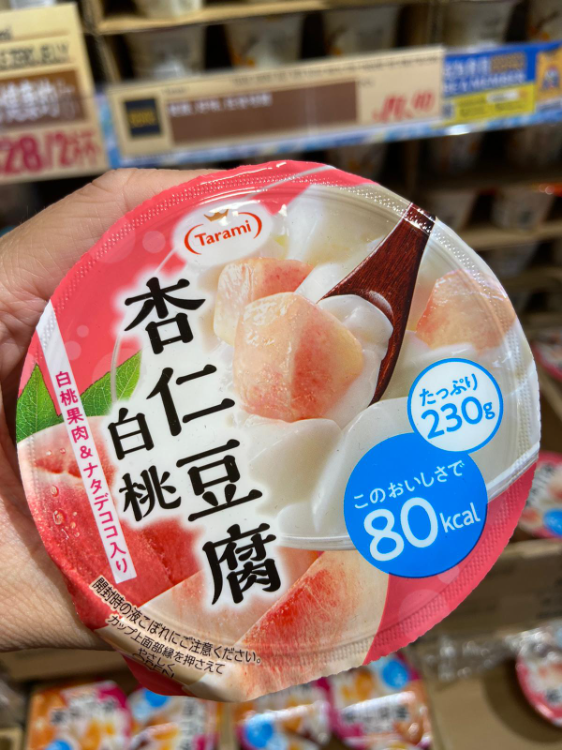 Tarami Almond Jelly With White Peach 80Kcal - 1Source
