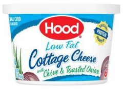 Hood Low Fat Cottage Cheese With Chive & Toasted Onion - 1Source