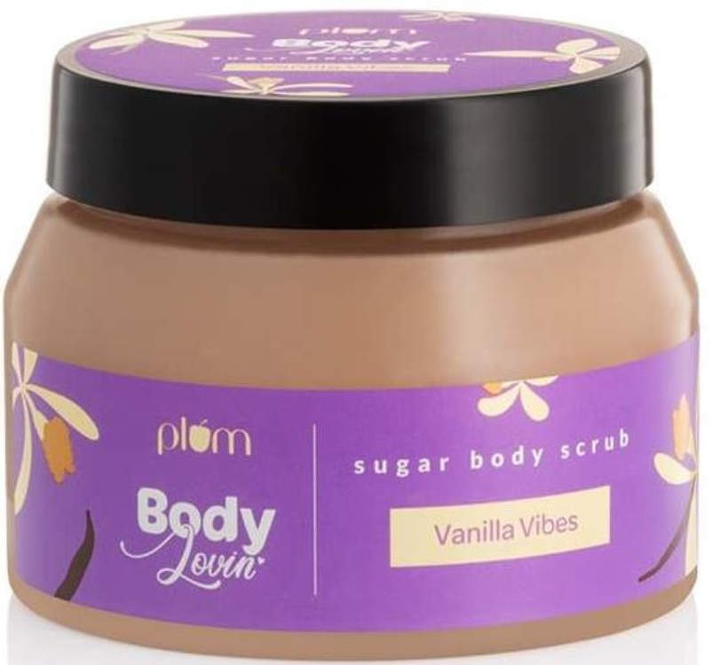 Plum Body Lovin Sugar Body Scrub Vanilla Vibes - 1Source
