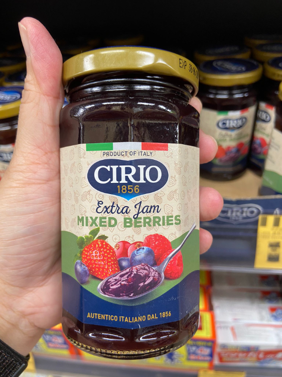 Cirio Extra Jam Mixed Berries - 1Source