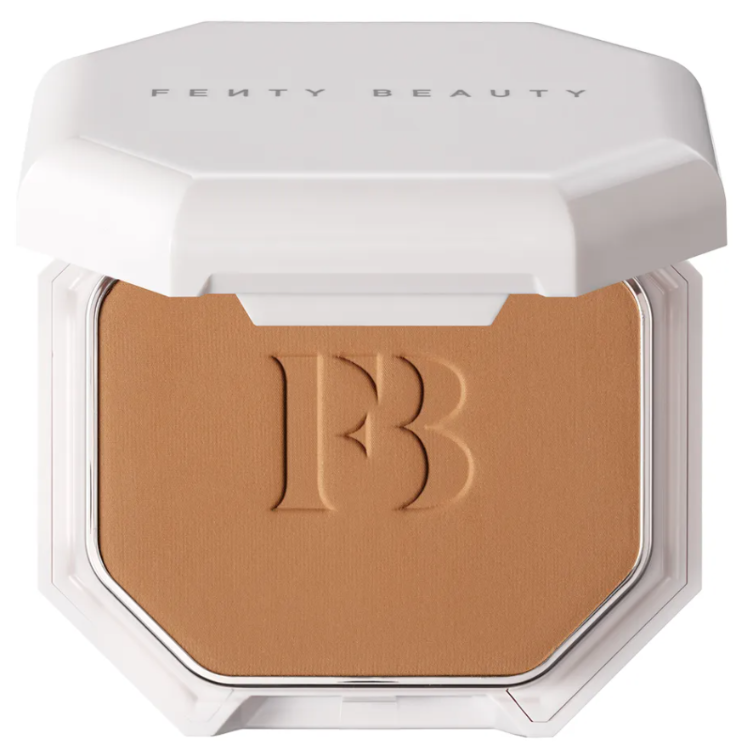 FENTY BEAUTY Pro Filt'R Soft Matte Powder Foundation 350 Tan Skin With ...