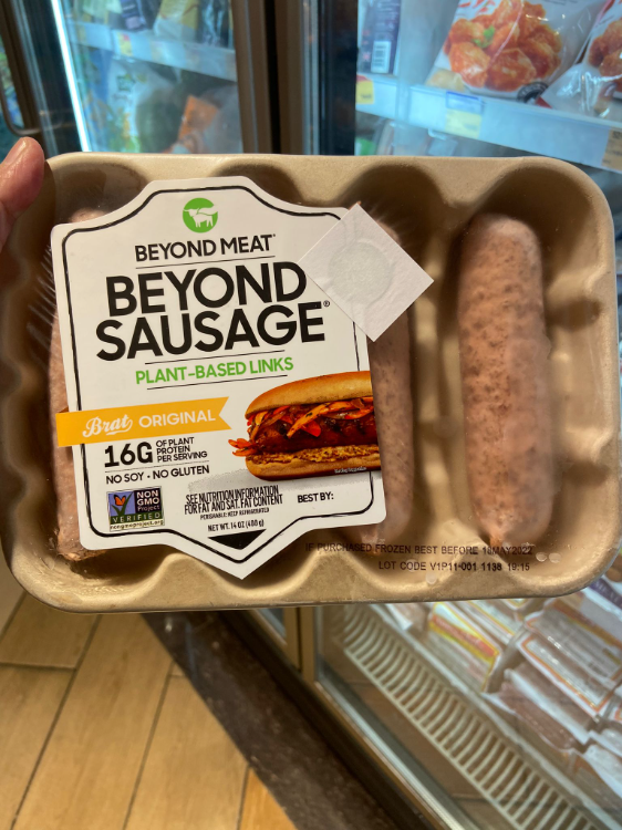 Beyond Meat Beyond Sausage Plant Based Links Brat Original - 1Source