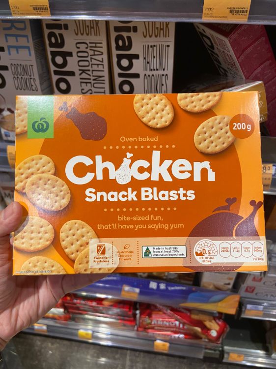 Wow Woolworths Chicken Snack Blasts - 1Source