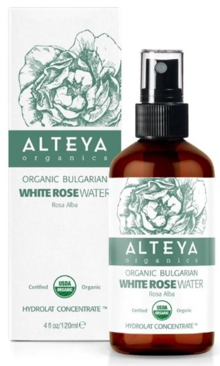 Alteya Organic Bulgarian White Rose Water Rose Alba Hydrolat ...