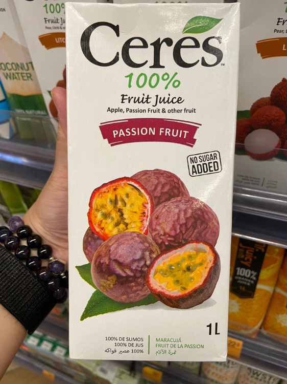 Ceres 100% Fruit Juice Passion Fruit No Sugar Added - 1Source