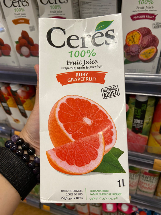 Ceres 100% Fruit Juice Ruby Grapefruit No Sugar Added - 1Source