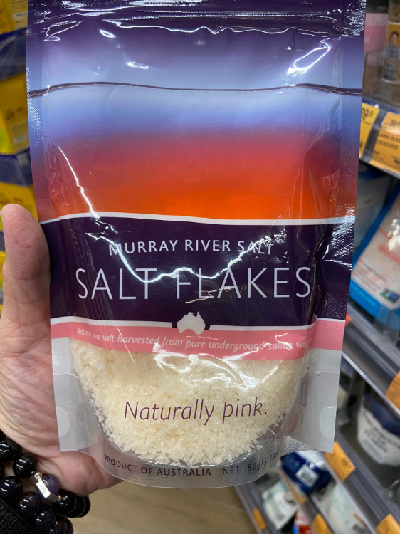 Murray River Salt Salt Flakes Naturally Pink - 1Source