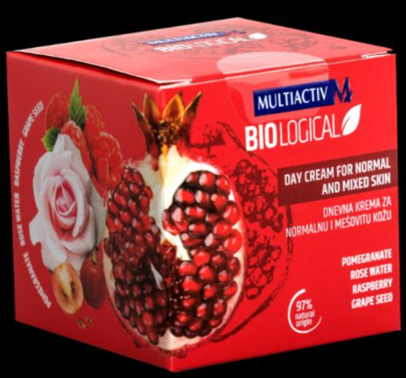 Multiactiv Biological Day Cream For Normal And Mixed Skin - 1Source