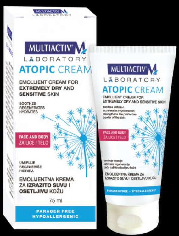 Multiactiv Atopic Cream Emollient Cream For Extremely Dry And Sensitive ...