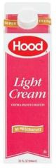 Hood Light Cream, Quart - 1Source