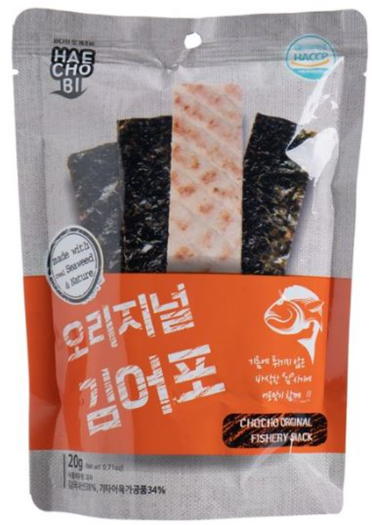 Hae Cho Bi Chocho Original Fishery Snack - 1Source