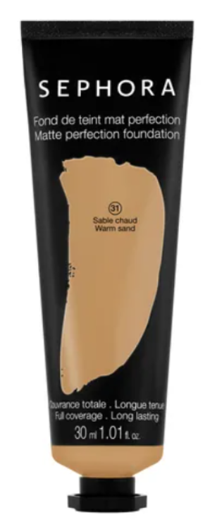 SEPHORA COLLECTION Matte Perfection Liquid Foundation 31 Warm Sand ...