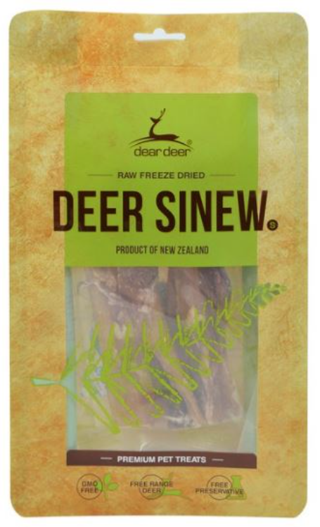 Dear Deer Raw Freeze Dried Deer Sinew - 1Source