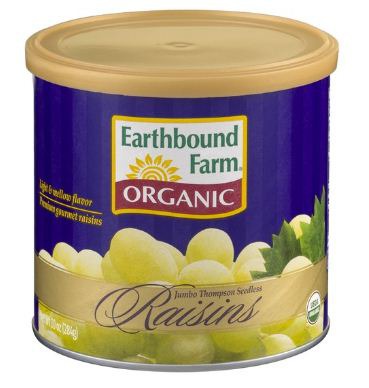 Earthbound Farms Organic Jumbo Thompson Seedless Raisins - 1Source