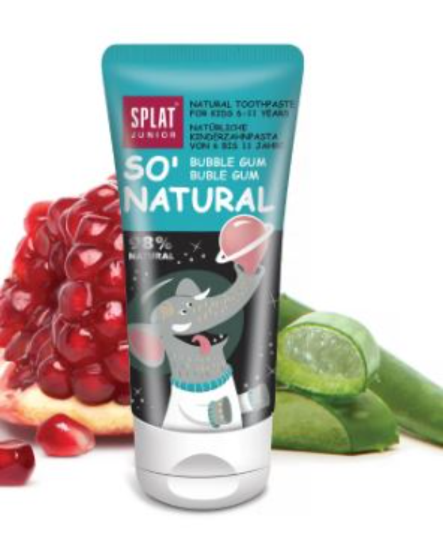 Splat Junior Toothpaste For Children 6-11 Bubble Gum - 1Source