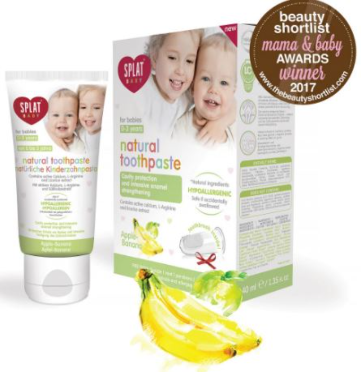 Splat Toothpaste For Babies 0-3 Apple Banana - 1Source