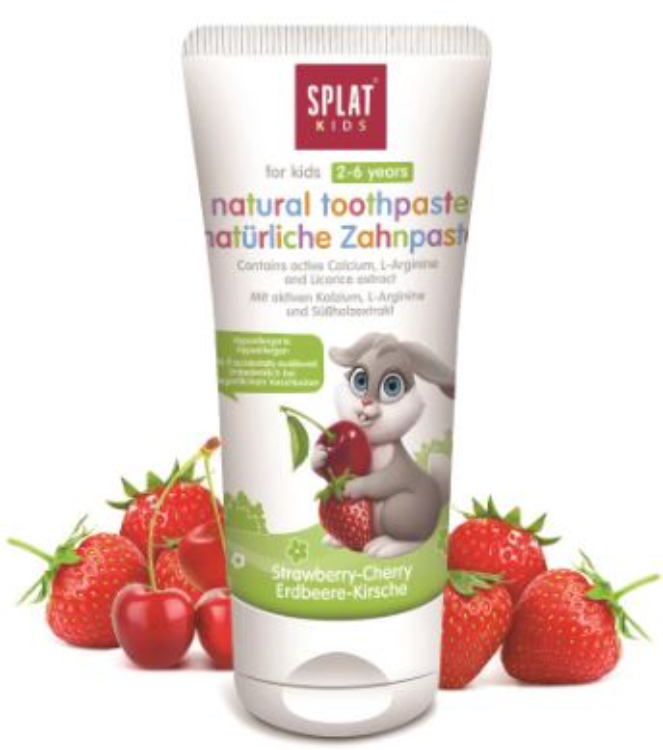 Splat Toothpaste For Kids 2-6 Strawberry Cherry - 1Source
