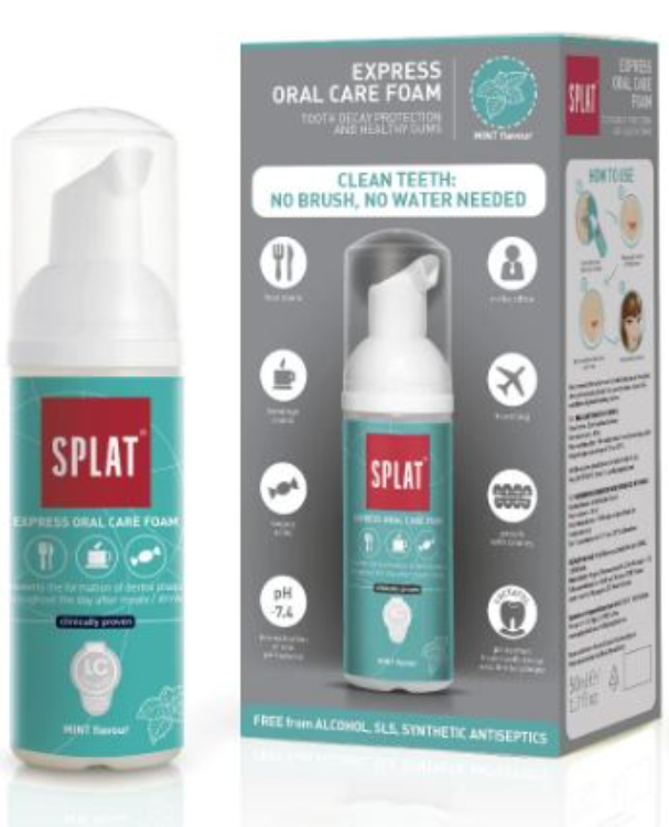Splat Express Oral Care Foam - 1Source