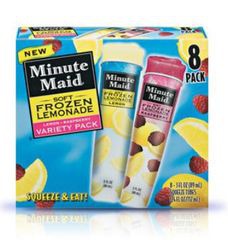 Minute Maid Soft Frozen Lemonade Raspberry - 1Source
