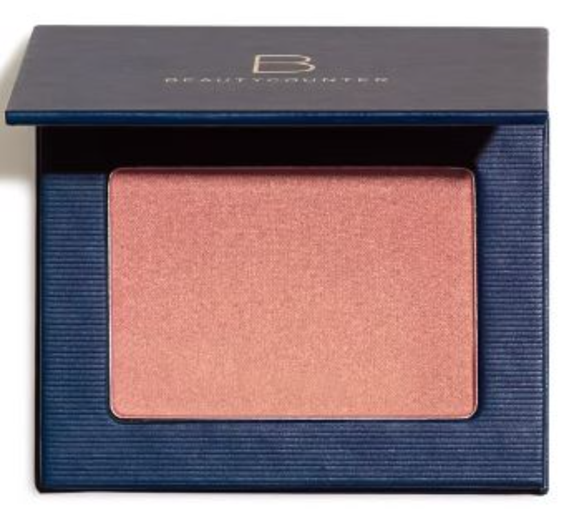 Beautycounter Satin Powder Blush Nectar - 1Source