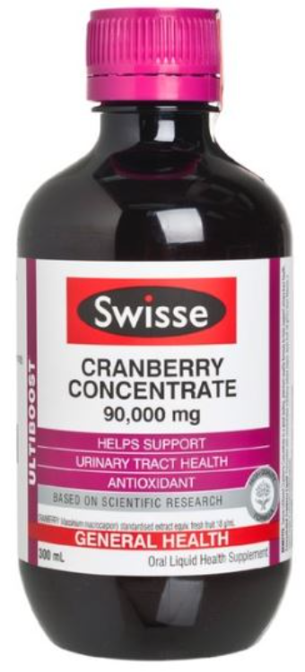 Swisse Cranberry Concentrate 90000Mg - 1Source