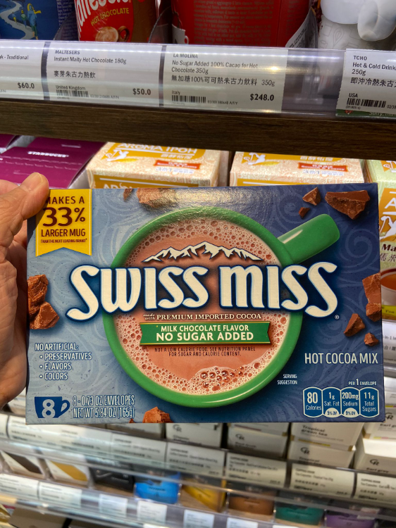 Swiss Miss Milk Chocolate Flavor Hot Cocoa Mix No Sugar Added - 1Source