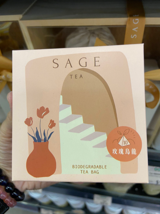 Sage Tea Biodegradable Tea Bag 玫瑰烏龍茶 - 1Source
