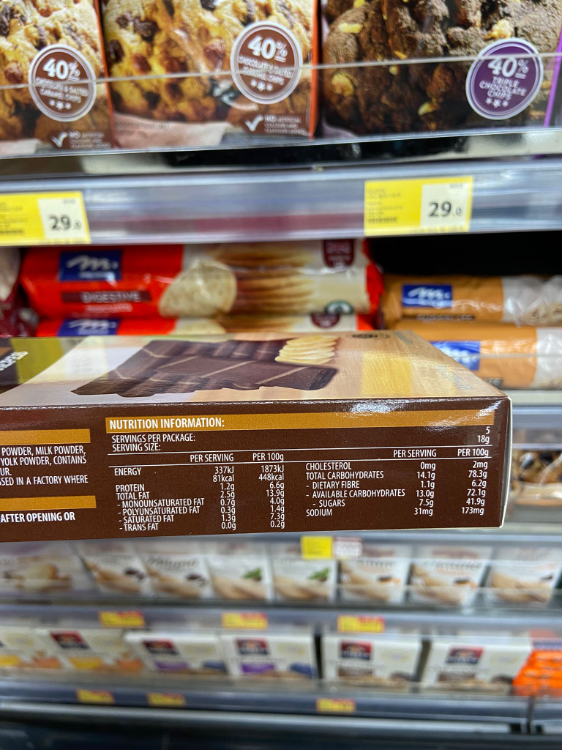 Meadows Chocolate Banana Flavour Crispy Crepes - 1Source