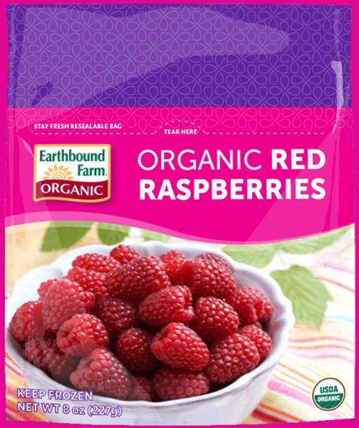Earthbound Farm Frozen Organic Red Raspberries - 1Source