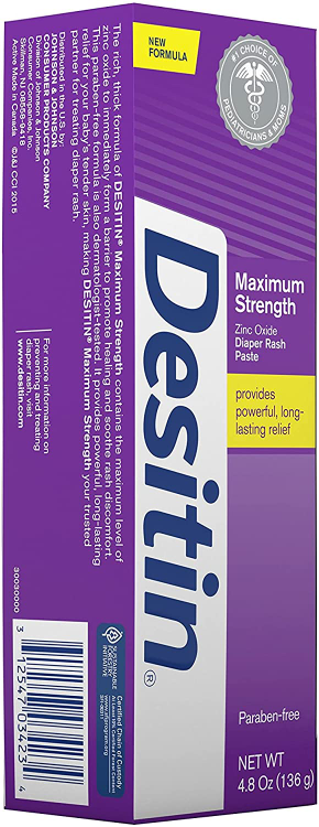 Desitin Maximum Strengthzinc Oxide Diaper Rash Paste - 1Source
