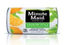 Minute Maid Country Style Orange Juice, 12Fl Oz Frozen Concentrate ...