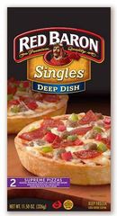 Red Baron Singles Deep Dish Supreme Pizzas - 1Source