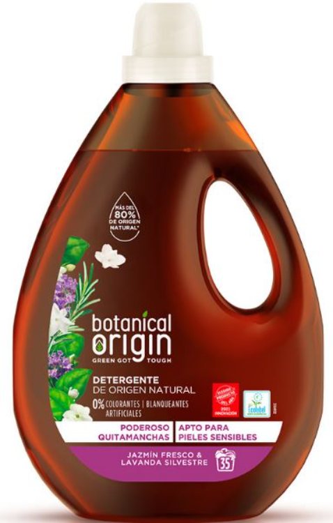 Botanical Origin Green Got Tough Detergente Jazmin Fresco & Lavanda ...