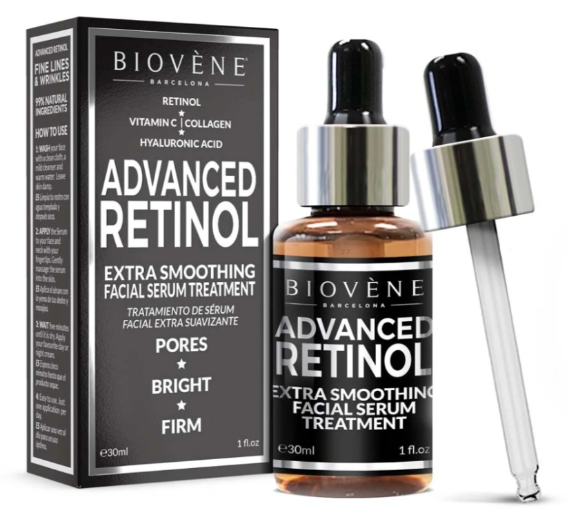 BIOVENE ADVANCED RETINOL Extra Smoothing Facial Serum Treatment - 1Source